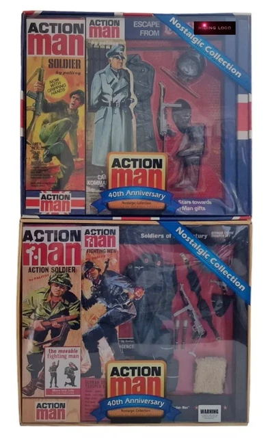 ACTION MAN SOLDIERS With German Storm Trooper & Escape From Colditz ...