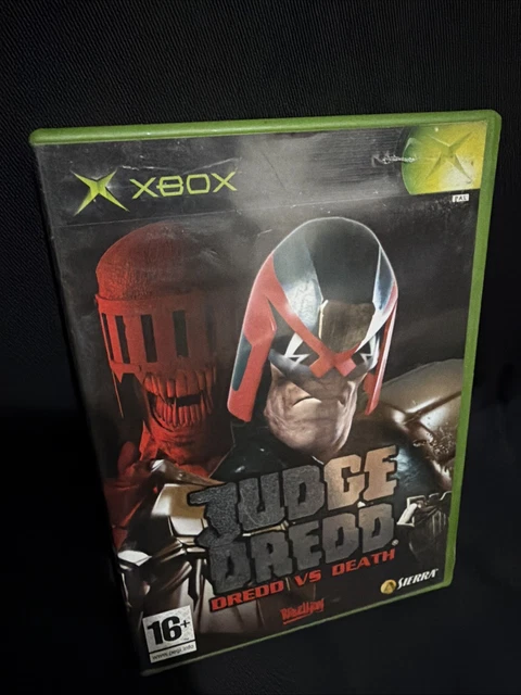 JUDGE DREDD: DREDD vs Death Orginal Xbox Game PAL Complete with Manual ...