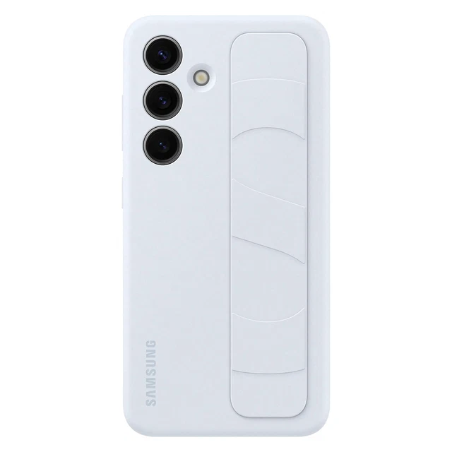 SAMSUNG GALAXY OFFICIAL S24 Standing Grip Case, Light Blue Light Blue ...
