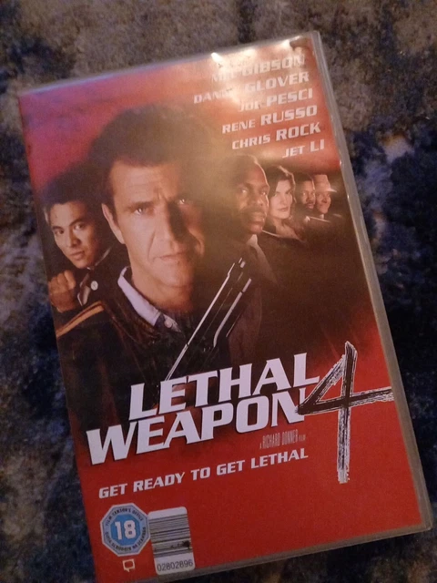 LETHAL WEAPON 4 vhs video - VHS Xtra Vision X Rental Rathgar £8.35 ... LETHAL WEAPON 4 vhs video - VHS Xtra Vision X Rental Rathgar £8.35 ...