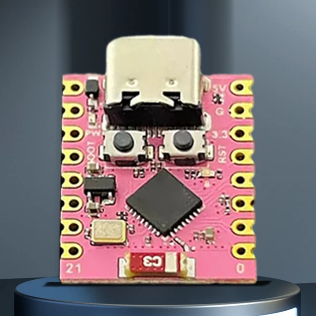 Esp32 C3 Dev Board 3 3 6v Power Supply Esp32 Supermini Low Power Pink Eur 12 80 Picclick Fr