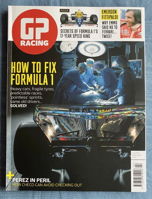GP RACING MAGAZINE Formula 1 F1 Feburary 2024 £5.75 - PicClick UK