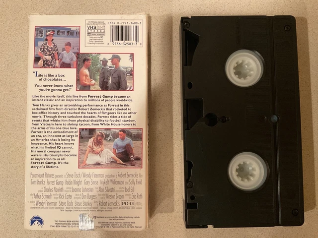 FORREST GUMP (VHS, 1995) Tom Hanks, Robin Wright, Gary Sinise £2.66 ...