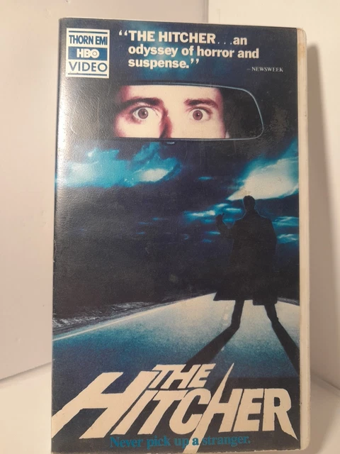 THE HITCHER VHS Cassette Movie Slasher Horror Gore Thorn EMI HBO Home Video 1986 £13.64 ...