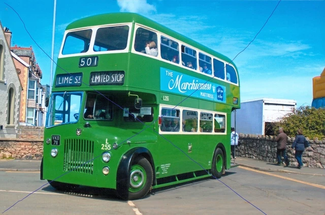 BUS PHOTO LIVERPOOL City Transport Photograph L255 Leyland Titan ...