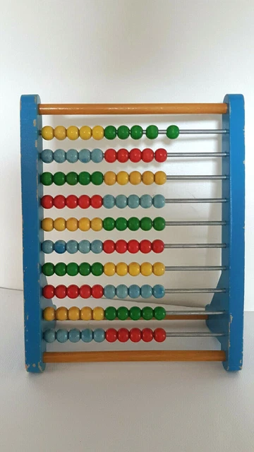 OLD COUNTING FRAME - calculation frame - learning counting and ...