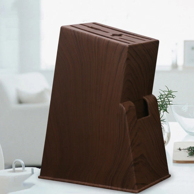 SHARPENING BLOCKS WOODEN Cutlery Block Cutlery Block Holder Chopstick ...