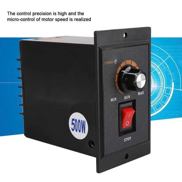 (500W) AC MOTOR Speed Controller 220V 50/60Hz Single Phase Electric NEW ...
