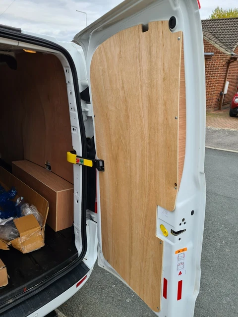 FORD TRANSIT CUSTOM SWB LWB ply lining , rear doors only. £40.00 ...