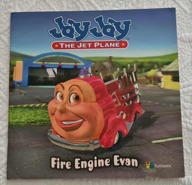 JAY JAY THE Jet Plane ~Fire Engine Evan ~ 2004 Sc $16.00 - PicClick AU