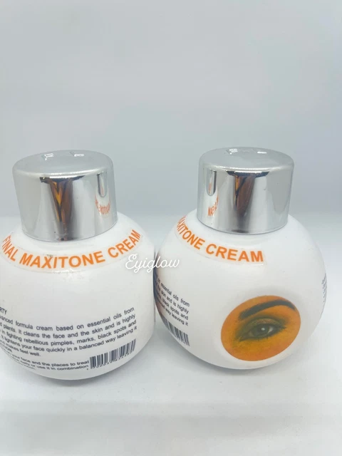 FINAL MAXITONE GLUTATHIONE Face Lightening Cream -100% Authentic £19.99 ...