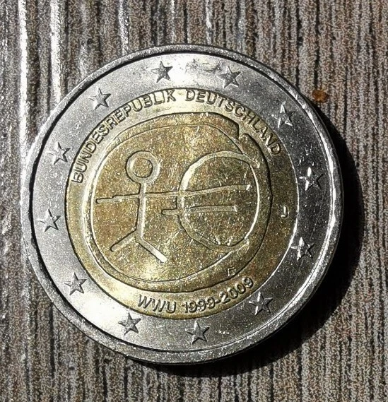 2 EURO MÜNZE Strichmännchen WWU 1999-2009 " J “ BRD - SELTEN - EUR 29,00 - PicClick DE
