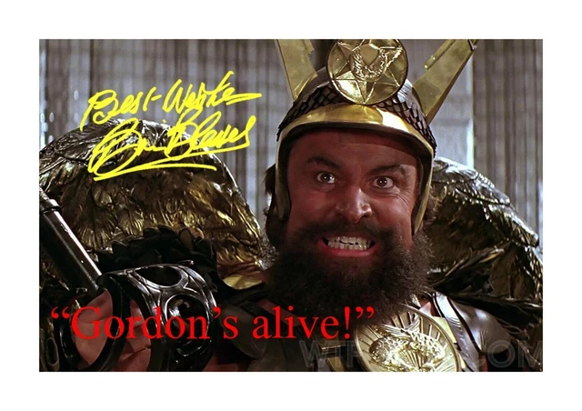 BRIAN BLESSED FLASH Gordon's Alive! A4 Poster repro autograph choice of ...