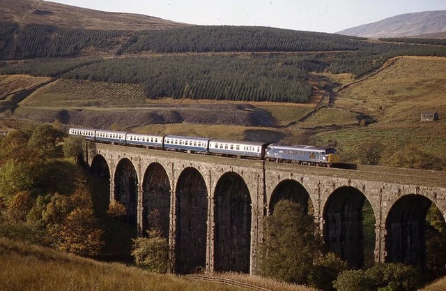 35MM COLOUR SLIDE class 45, 45059, at Dent Head, 21-10-1983 Original ...