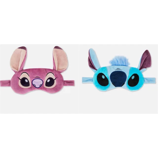 DISNEY LILO STITCH And Angel Eye Mask Home Travel Sleep Soft Mask Gift ...