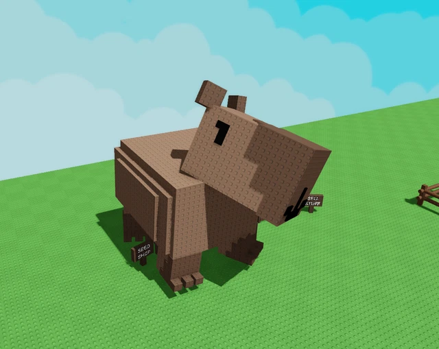 ROBLOX GROW A Garden - Titanic/Huge Capybara | 84kg Age 100 (CRAZY XP ...