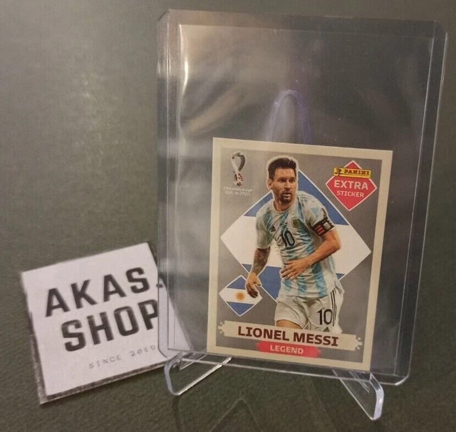 PANINI EXTRA STICKER Qatar 2022 World Cup FULL SET Base Messi, Ronaldo ...