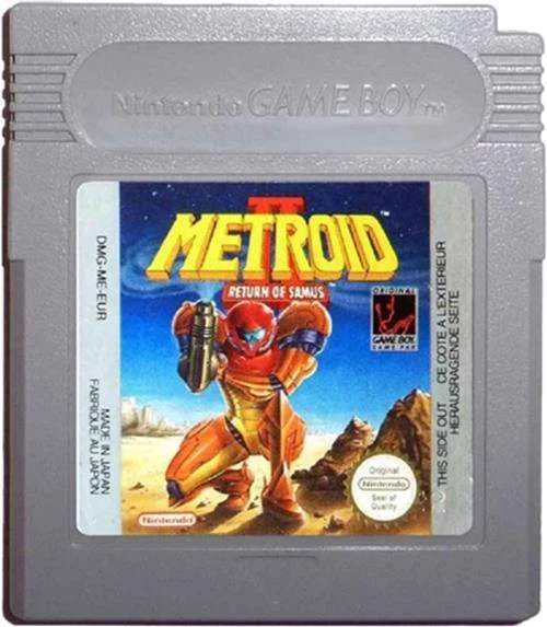 METROID II 2 Return of Samus - Nintendo Game Boy Gameboy Action Video ...