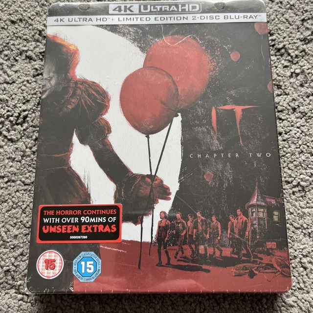 IT CHAPTER TWO: Limited Edition 4K Blu-Ray Steelbook *BNIB* *SEALED ...