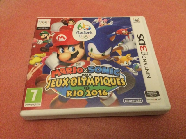 JEUX 3DS MARIO sonic jeux olympiques Rio 2016 EUR 4,00 - PicClick FR