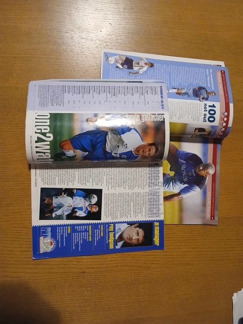 ASTON VILLA MATCHDAY Programmes 07/12/02 & 13/08/97 £5.45 - PicClick UK