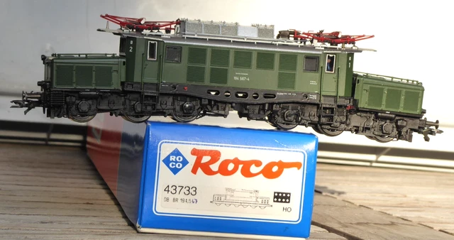 ROCO 43733 H0 Locomotive Électrique Ancien Modèle Br 194 567-4 DB ...