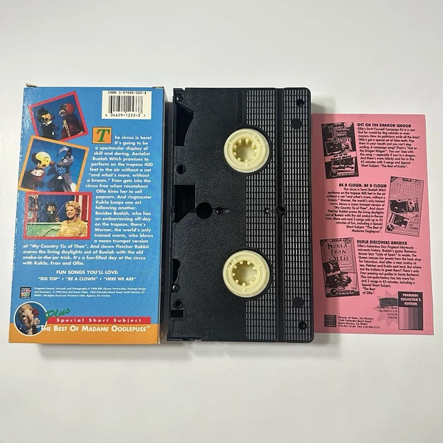 KUKLA, FRAN, AND Ollie - Be A Clown, Be A Clown (VHS, 1996) £9.86 ...
