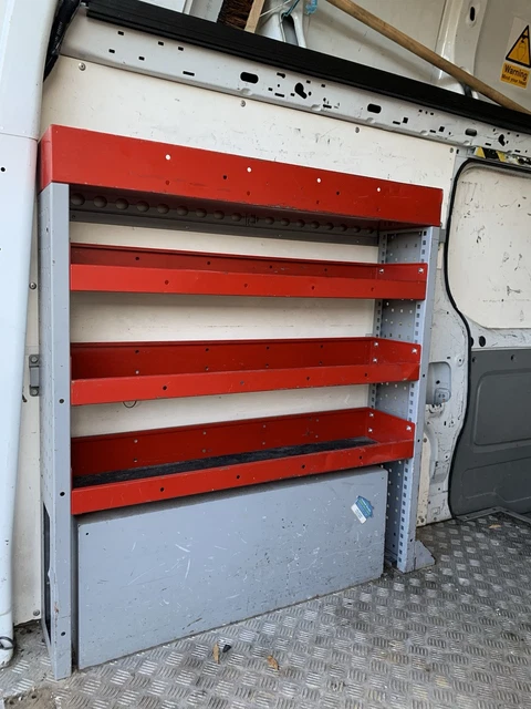 PROFESSIONAL METAL VAN rack racking With Shelving £99.52 - PicClick UK