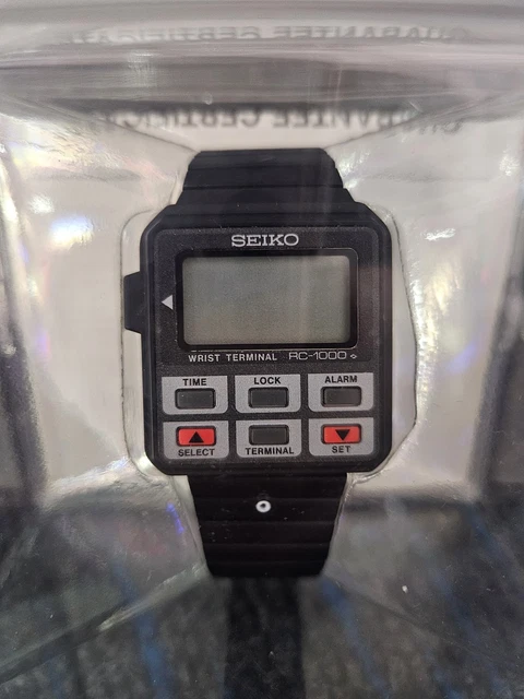 RARE COLLECTORS VINTAGE 1983 Seiko RC-1000 Computer Terminal LCD ...