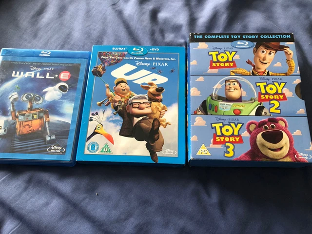 DISNEY BLU-RAY BUNDLE Toy Story Complete Collection Wall.E & UP £12.95 - PicClick UK
