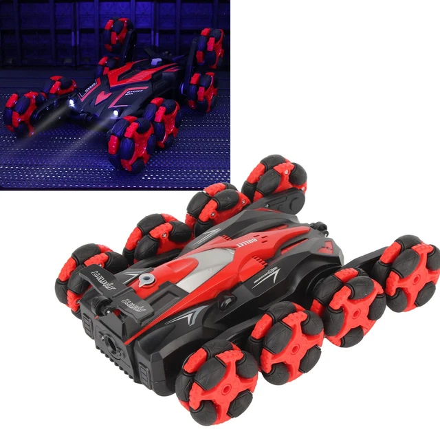 REMOTE CONTROL STUNT Car 8 Wheels USB Charging 2.4GHz Rotating RC Car ...