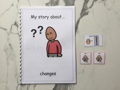 PECS/BOARDMAKER HAIRCUT SOCIAL Story for Autism/ASD/SEN/ADHD/Aspergers ...