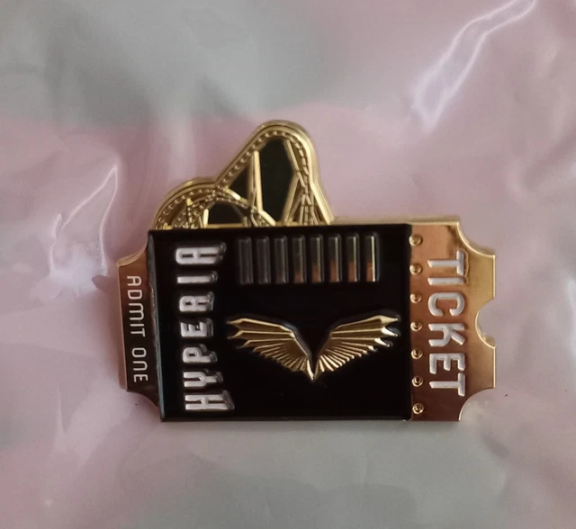 HYPERIA THORPE PARK Pin Badge Limited Edition £45.00 - PicClick UK