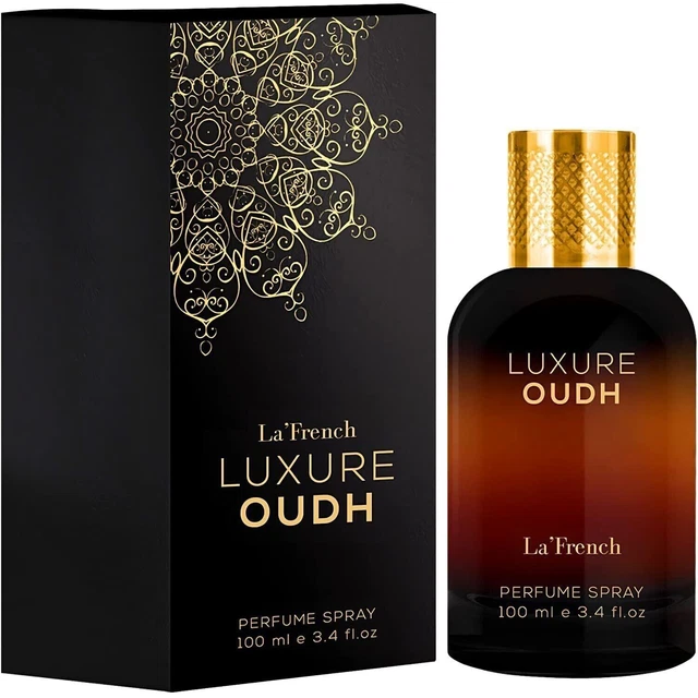 LA FRENCH LUXURE Oud Perfume 100ml for Men | Eau De Parfum | Luxe ...