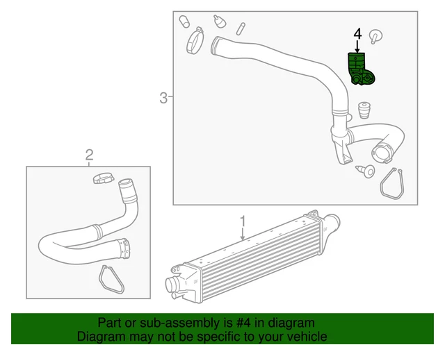 GENUINE GM INTAKE Air Pressure and Temperature Sensor 55568175 £39.50 ...