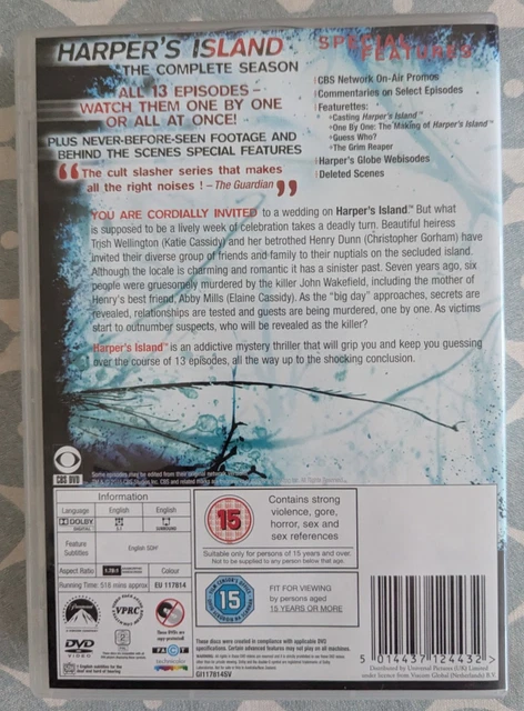 HARPERS ISLAND - Series 1 (Box Set) (DVD, 2010) VGC £8.65 - PicClick UK