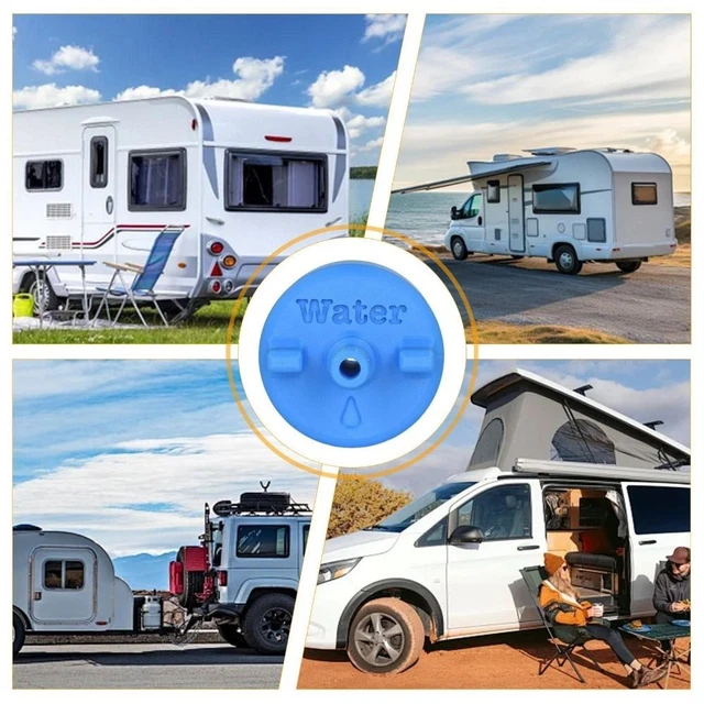 QUICK CONNECT RV Water Fill Inlet Leakproof Hose Connector Camping $15. ...