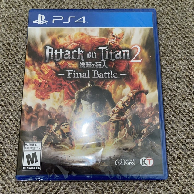 ATTACK ON TITAN 2: Final Battle PS4 PlayStation 4 - Totalmente Nuevo ...