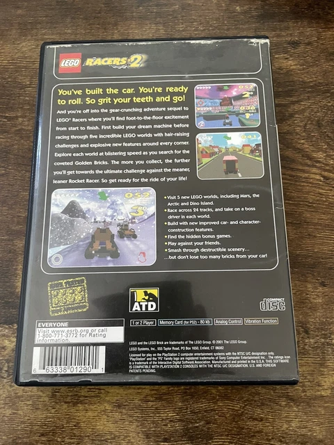 LEGO RACERS 2 (2001) Sony PS2 PlayStation 2 COMPLETE Tested FREE ...