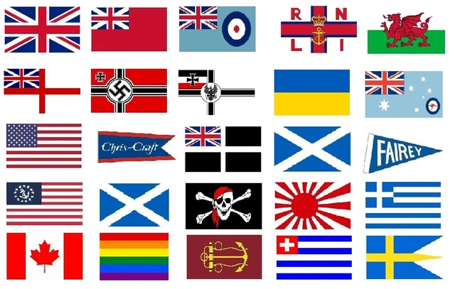 SCALE MODEL COTTON flags of any design £2.50 - PicClick UK