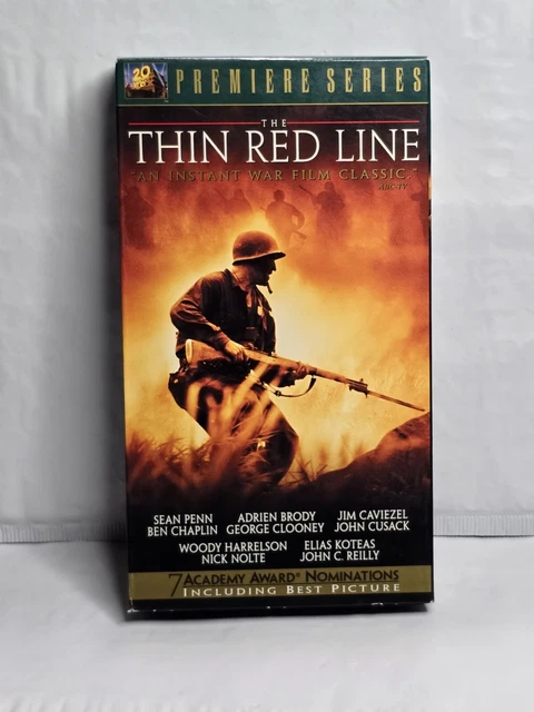 THE THIN RED Line VHS VCR Video Tape Movie Sean Penn, Nick Nolte £4.62 ...