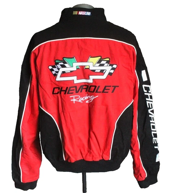 VINTAGE RACING CHAMPIONS Chevrolet Racing Chevy Nascar bomber jacket ...