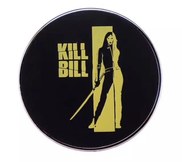 KILL BILL UMA Thurman Quentin Tarantino Pulp Fiction Metal Pin Badge £4 ...