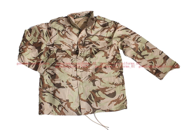 RARE GENUINE MIDDLE East Saudi Army Desert DPM Camo M65 Jacket Liner ...