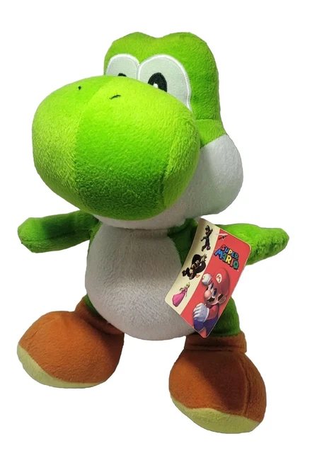 NINTENDO SUPER MARIO Bros Yoshi 12"Plush Cuddly Soft Toy Pms 2009 +Tags ...