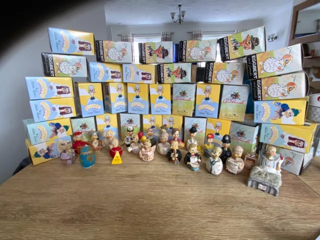 EGGBERT AND FRIENDS Collectable figure Malcolm Bowmer Cavalcade CHOOSE ...