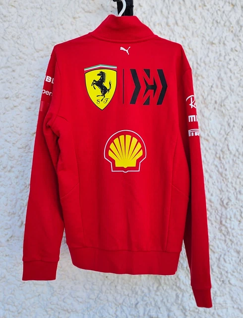 F1 PUMA FERRARI Sweater Jacket Leclerc Vettel Sainz Mission Winnow NOT ...