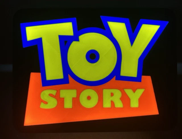 TOY STORY LIGHT Box 3d Print £21.50 - PicClick UK