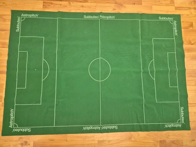 VINTAGE SUBBUTEO TISCH Fußball Astropitch Pitch Spielt Oberfläche 61178 ...