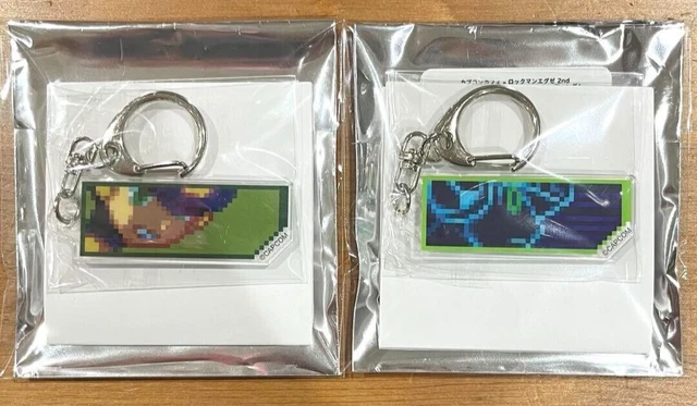 ROCKMAN EXE MEGA Man Battle Network Emotion Window Acrylique Porte-clés ...